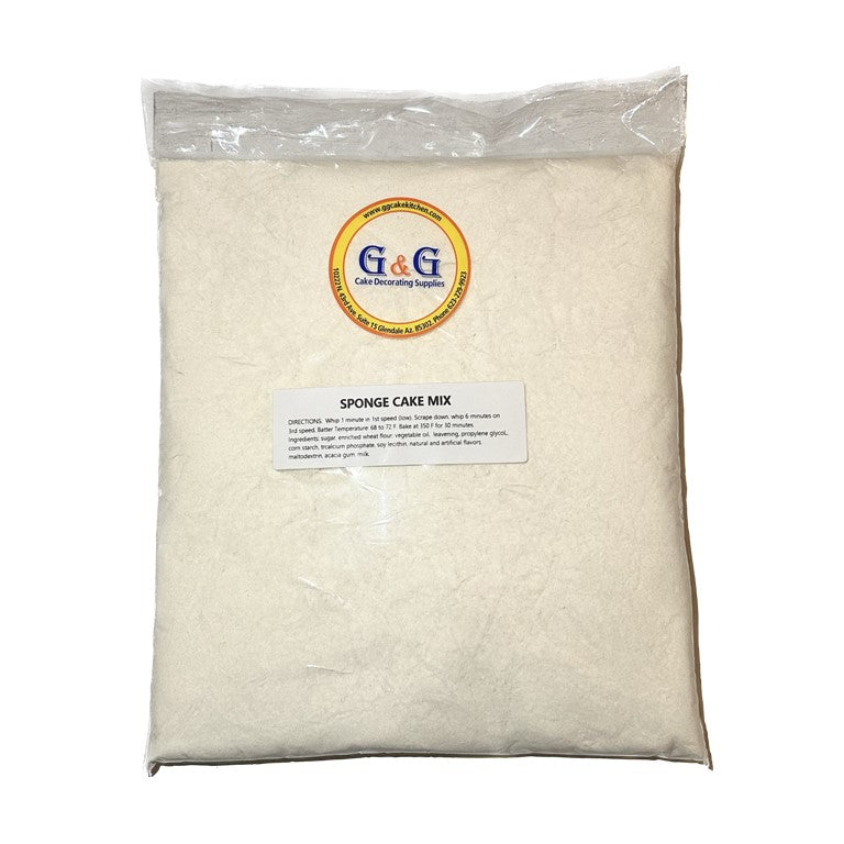 SPONGE CAKE MIX 2 LB – G&G Cake Decorating Supplies